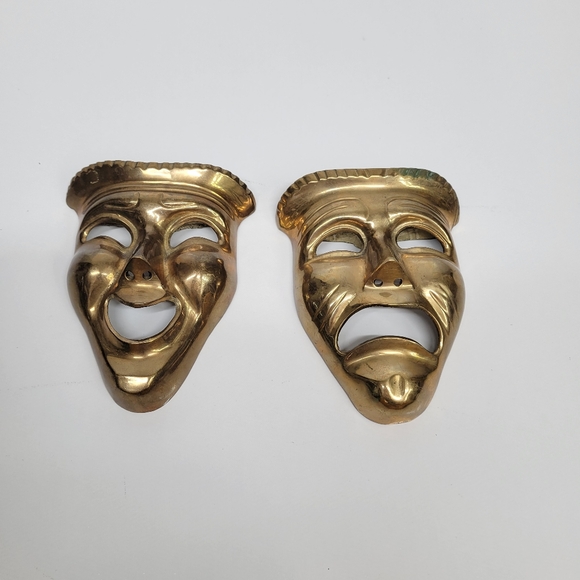 Vintage | Wall Decor | Solid Brass Smile Now Cry Later Decorative Wall ...